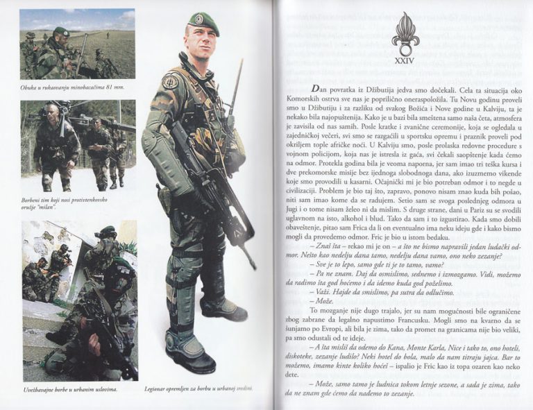 LEGIONAR - Milorad Ulemek Legija - Vojna knjižara