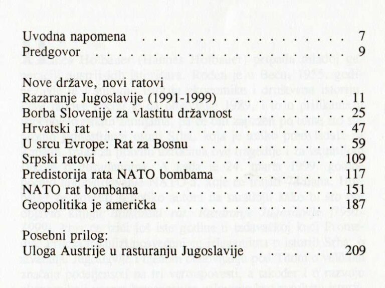 BALKANSKI RAT : Razaranje Jugoslavije 1991-1999 - Vojna knjižara